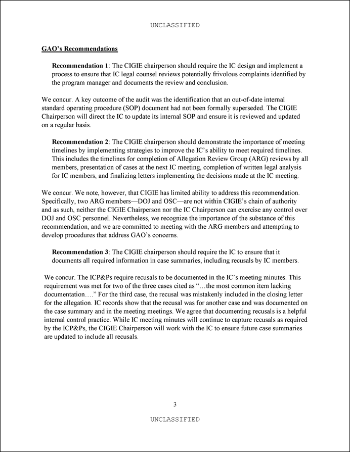 GAO-26-107922, INSPECTORS GENERAL INTEGRITY COMMITTEE: Strengthened ...